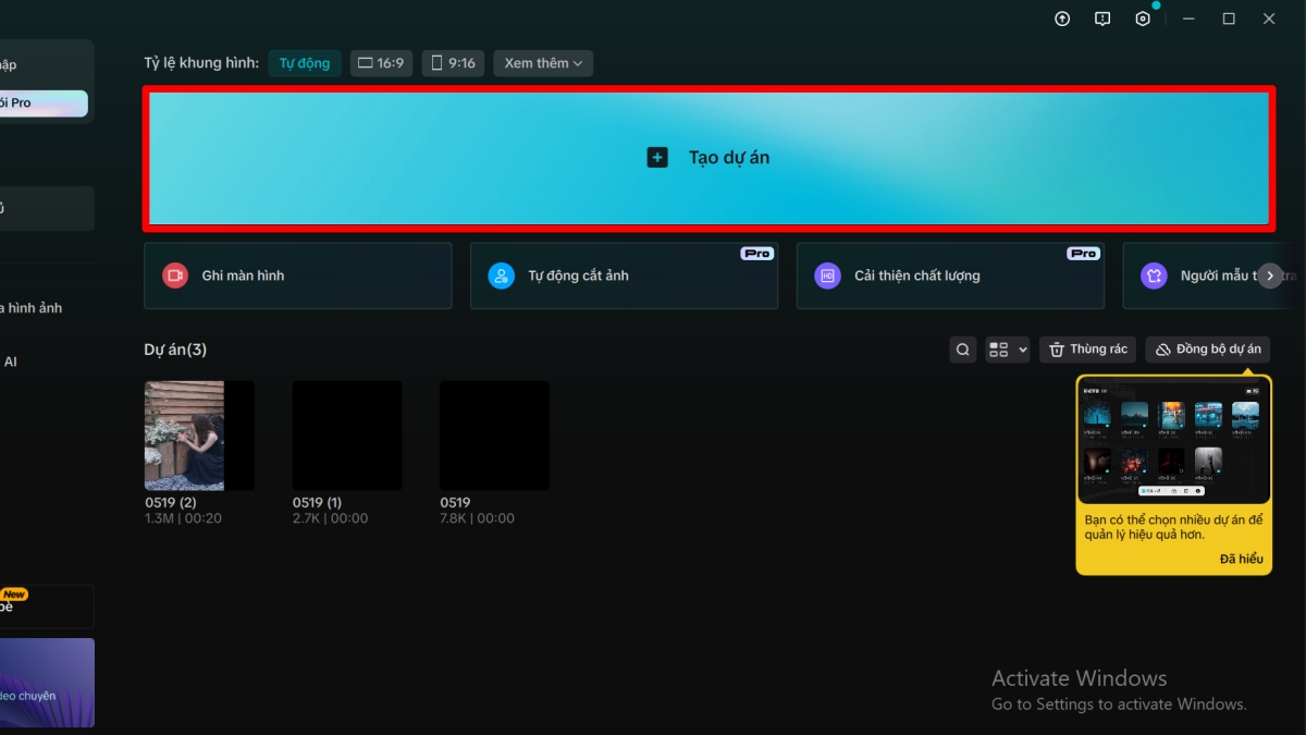 Cách ghép 4 video thành 1 khung trên CapCut PC dễ nhất